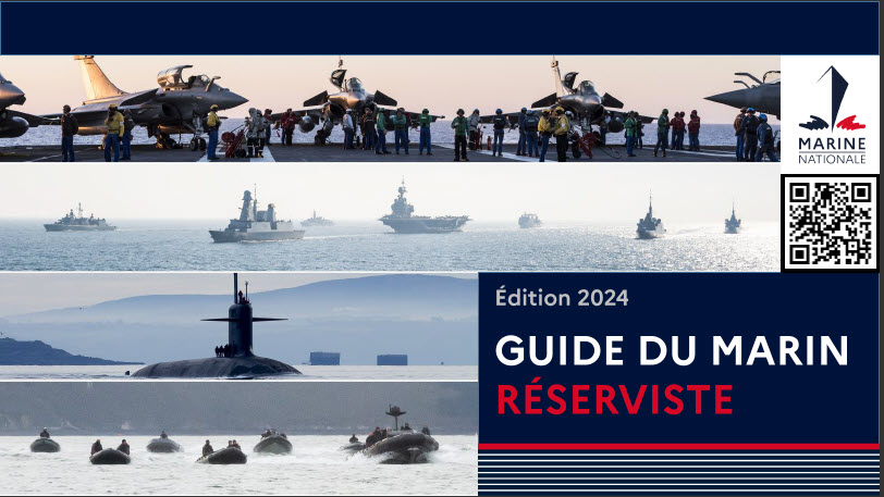 Guide du marin réserviste - édition 2024